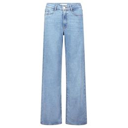 BETTY & CO BETTY & CO High Waisted-Jeans mit weitem Bein in Light Blue Denim | Gr.: 46