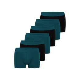 Bruno Banani Retro Short / Pant Flowing in Gr&uuml;n / schwarz | Gr.: M