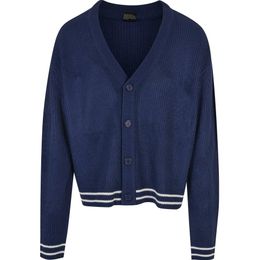 Urban Classics Herren Sporty Boxy Cardigan in spaceblue | Gr.: XL