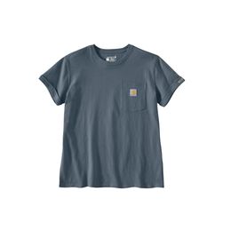 Carhartt T-Shirt Rosie in blau/grau | Gr.: M