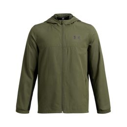 Under Armour Softshelljacke "B Rival Woven Jacke" in Gr&uuml;n | Gr.: L