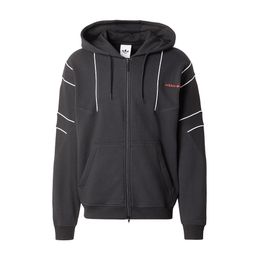 adidas originals Zip-Up Hoodie male Black size XS