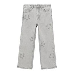 Mango Kids Jeans 'Chelsea' girl Grey size 7