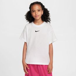 Nike Sportswear Shirt 'ESSNTL' girl White size L