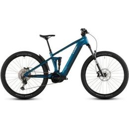 Cube Stereo Hybrid One22 Race 800 Wh E-Bike Fully 27,5" electricblue'n'white S | Dienstrad-Leasing m&ouml;glich