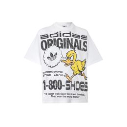 adidas originals T-Shirt 'DUCK' Herren Gr&ouml;&szlig;e XL wei&szlig;