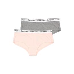 Calvin Klein Underwear Slip M&auml;dchen Gr&ouml;&szlig;e 164/176 graumeliert / rosa / wei&szlig;