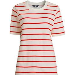 LANDS' END Premium Heavyweight-Baumwollshirt, Damen,  Wei&szlig;, Baumwolle, by Lands' End
