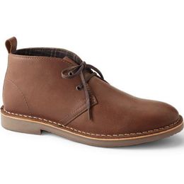 LANDS' END Desert Boots aus Leder, Herren,  Braun, Leder, by Lands' End
