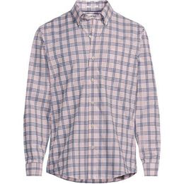 LANDS' END CLASSIC FIT. B&uuml;gelfreies Twillhemd, Herren,  Pink, Baumwolle, by Lands' End
