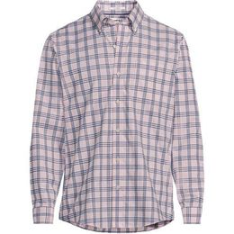 LANDS' END CLASSIC FIT. B&uuml;gelfreies Twillhemd, Herren,  Pink, Baumwolle, by Lands' End