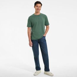 LANDS' END Super-T Kurzarm-Shirt, Classic Fit, Herren,  Gr&uuml;n, Baumwolle, by Lands' End