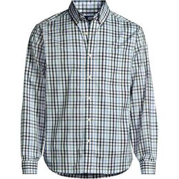 LANDS' END Ultimativ-Hemd, Classic Fit, Herren,  Gr&uuml;n, Elasthan/Baumwoll-Mischung/Polyester-Mischung, by Lands' End