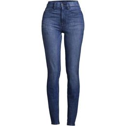 LANDS' END Lift & Form Jeans Skinny Fit, High Waist, in Indigo, Damen,  Blau, Baumwolle/Polyester-Mischung, by Lands' End