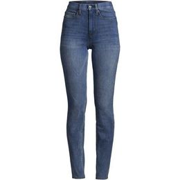 LANDS' END Lift & Form Jeans Skinny Fit, High Waist, in Indigo, Damen,  Blau, Baumwolle/Polyester-Mischung, by Lands' End