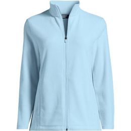 LANDS' END Anyweather Fleece-Jacke, Damen,  Blau, Polyester, by Lands' End