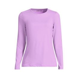 LANDS' END Badeshirt, Damen,  Lila, Nylon-Mischung, by Lands' End