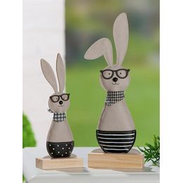 Macrander Hase Okulos grau ca. 35 cm