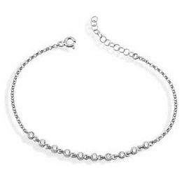 Armband dKeniz "925/- Sterling Silber Tennisarmband", silber (silber, wei&szlig;), Armb&auml;nder, Damen, 17,2cm, Silber 925 (Sterlingsilber), gl&auml;nzend, Armband