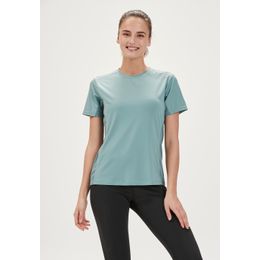 Funktionsshirt ELITE LAB "Tech Elite X1", Damen, Gr. 40, gr&uuml;n, 93% Polyester, 7% Elasthan, unifarben, normal, Rundhals, Shirts Funktionsshirt, mit feuchtigkeitsregulierender Eigenschaft