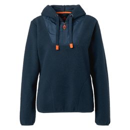 Black Forest Sherpa-Fleecehoodie blau Damen XS