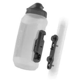 Fidlock TWIST bottle 750 compact + bike base (Set) - transparent Grey/ Rainbow Mirror