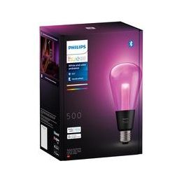 PHILIPS Hue White & Color Ambiance ST72 Smarte Lampe E27, LED-Lampe Lightguide