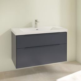 Villeroy & Boch Villeroy & Boch Subway 3.0 Schrank mit Waschtisch, 2 Ausz&uuml;ge, 4A70A5RW+C57002VQ,