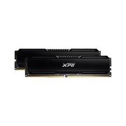 A-DATA DIMM 64 GB DDR4-3200 (2x 32 GB) Dual-Kit, Arbeitsspeicher schwarz, AX4U320032G16A-DCBK20, XPG Gammix D20, INTEL XMP