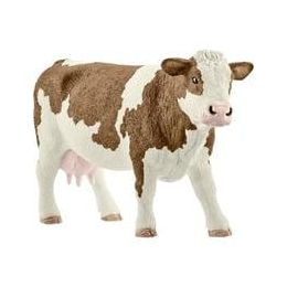 Schleich Farm World Fleckvieh-Kuh, Spielfigur