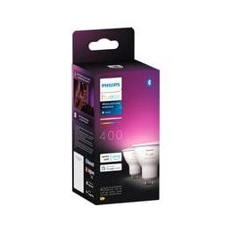 PHILIPS Hue White & Color Ambiance GU10 Smarter Spot Doppelpack, LED-Lampe