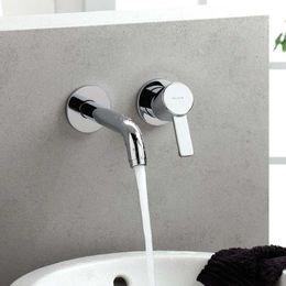 Kludi ZENTA Waschtischarmatur, Wandmontage, 382450575,