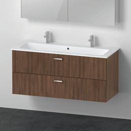 Duravit ME by Starck Doppelwaschtisch mit XBase Schrank, mit Spiegelschrank, XB0067021210000,