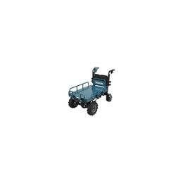Makita Akku-Schubkarre 2x18V, 300 kg, 0-1,5/3,5 km/h, h&ouml;henverstellbare Ladefl&auml;che (DCU601Z)