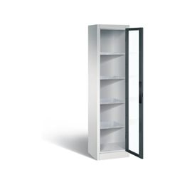 C+P Werkzeugschrank Acurado, H1950xB502xT400mm, Front Anthrazitgrau, Korpus Lichtgrau (8900-055) ; C + P M&ouml;belsysteme (8900-055|S10042)
