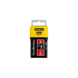 Stanley Klammern Typ A 8mm 1000 St. (1-TRA205T)
