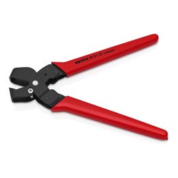 Knipex 90 61 20 Ausklinkzange f&uuml;r Bleche bis 1,2 mm St&auml;rke br&uuml;niert mit Kunststoffgriffen L250mm)