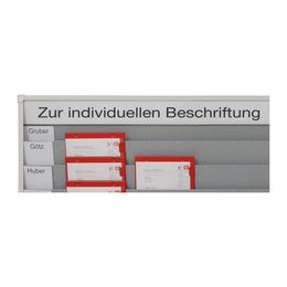 EICHNER Indexstreifen f&uuml;r Plantafel wei&szlig;, Kunden (9035-00195)
