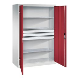 C+P Werkzeugschrank mit Schubladen Acurado, 1950x1200x600mm, 7035/3003 ; C + P M&ouml;belsysteme (8932-5030|S10352)