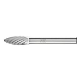 Pferd TOOLS Hartmetall Fr&auml;sstift Flamme B &Oslash; 08x20mm Schaft-&Oslash; 6 mm Z3 universal mittel (21103106)