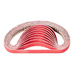 Pferd TOOLS Keramikkorn Schleifband BA 16x480mm CO-COOL40 f&uuml;r Edelstahl-Schliff mit Bandschleifer (45020101)