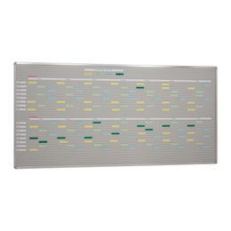 EICHNER VISIPLAN-Tafel ohne Raster, 52 Schienen 200 x 94 cm (9080-00128)