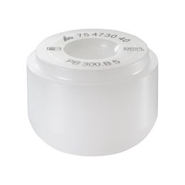 Ersatz-Einsatz Nylon, St&uuml;ck, ballig, 40 mm ; Industrial Quality Supplies (754730 40)