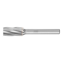 Pferd TOOLS Hartmetall Fr&auml;sstift Zylinder ZYA &Oslash; 10x20mm Schaft-&Oslash; 6 mm Z1 universal grob (21102116)
