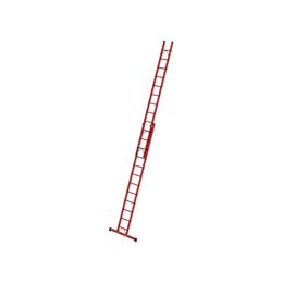 MUNK Vollkunstoff-Schiebe/Seilzugleiter 2-teilig Standtraverse 2 x 12 Sprossen (036612)
