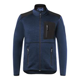 K&Uuml;BLER WORKWEAR Strickjacke dunkelblau/schwarz Form 1443 Gr&ouml;&szlig;e S ; K&uuml;bler Workwear (1443 6339-4899-S)