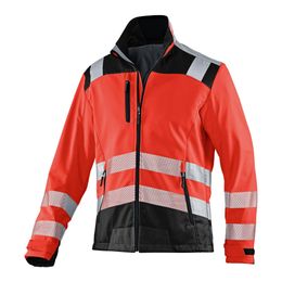 K&Uuml;BLER WORKWEAR K&uuml;bler PSA Reflectiq Jacke 1507 warnrot/schwarz 3XL ; K&uuml;bler Workwear (15078427-5499-3XL)