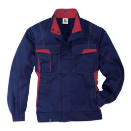 K&Uuml;BLER WORKWEAR K&uuml;bler IMAGE DRESS Jacke dunkelblau/mittelrot 50 ; K&uuml;bler Workwear (1345 3411-4855-50)