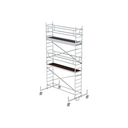 MUNK Alu-Rollger&uuml;st mit Fahrbalken Plattformen im 2m-Abstand Plattform-H&ouml;he 4,45 m L&auml;nge 3,00 m (156445)