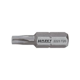 Hazet 2223-T10 Bit Sechskant massiv 6,3 (1/4 Zoll) Innen TORX Profil T10)